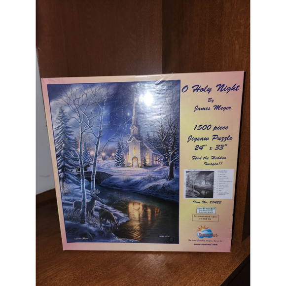 Sunsout | Games | O Holy Night Puzzle By James Meger Sunsout 50 Piece ...